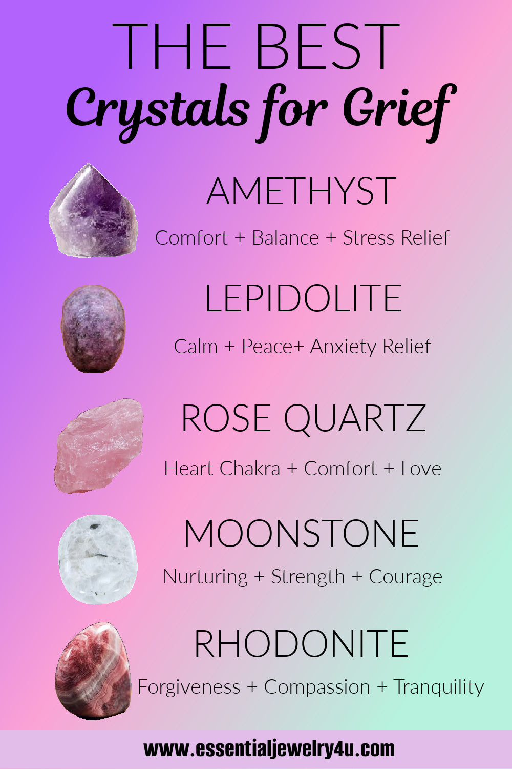 Discover the Most Effective Crystals for Healing and Overcoming Grief ...