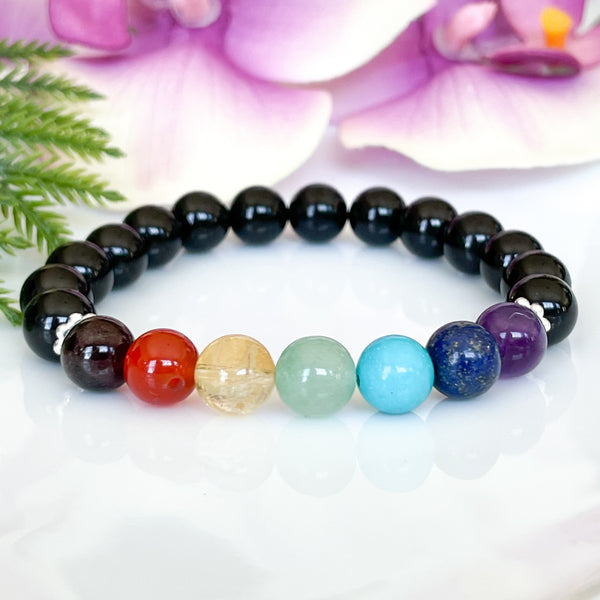 Real 7 Chakra Protection Bracelet for Women – EssentialJewelry4u